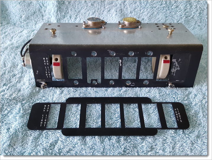 FS: master/lights/pitot/pump switch assy + switches | Piper Aviation ...